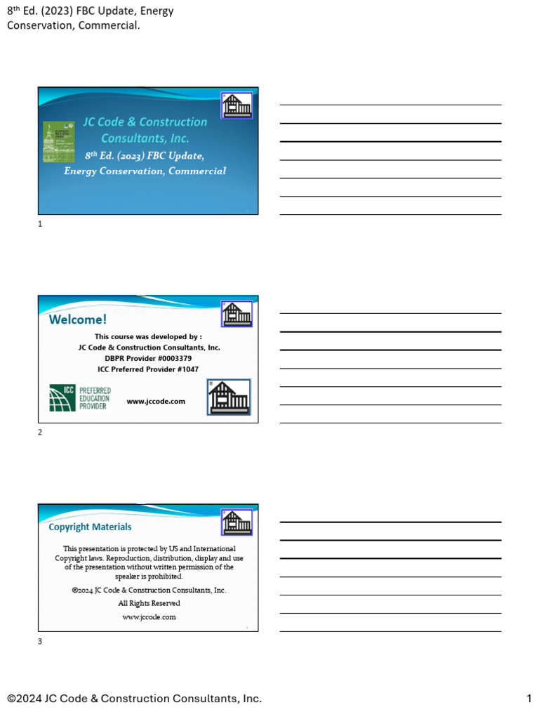 FBC 2023 Update: Energy Conservation | PDF | Building Insulation | Air ...