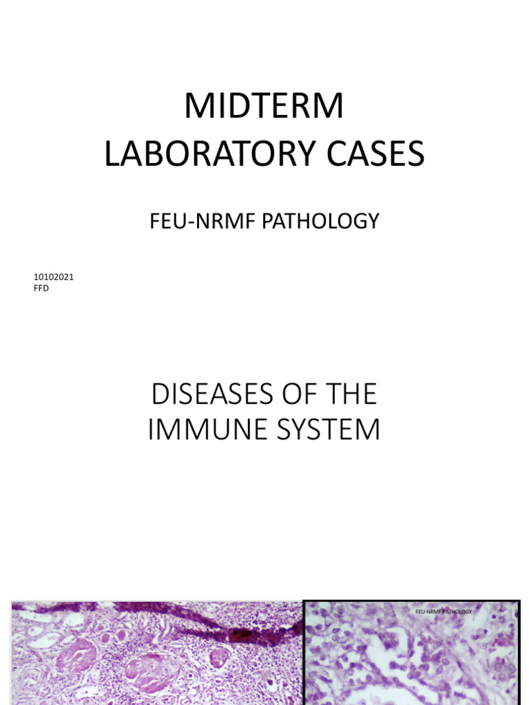 MIDTERM CASES Patho A Review Slides | PDF | Cervical Cancer | Cytopathology