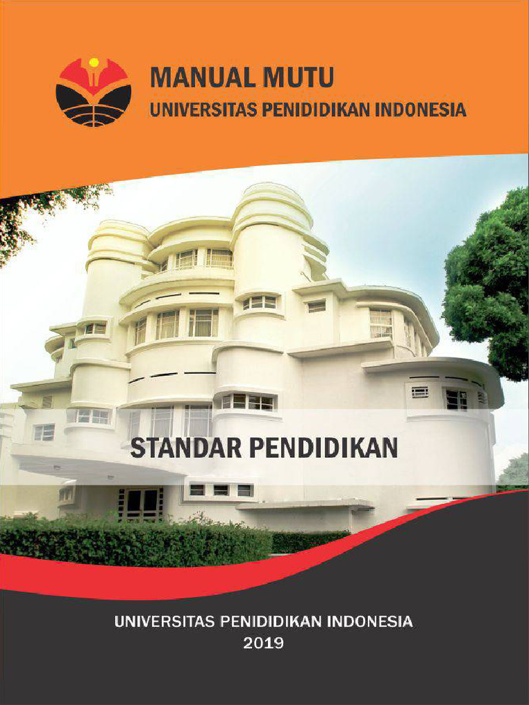 Manual Mutu Universitas Pendidikan Indonesia | PDF
