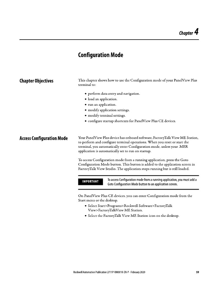 Configuration Mode Pdf