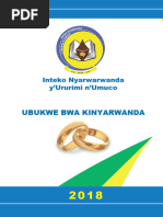 Ibisakuzo Nyarwanda: Urutonde rw'Ingano | PDF