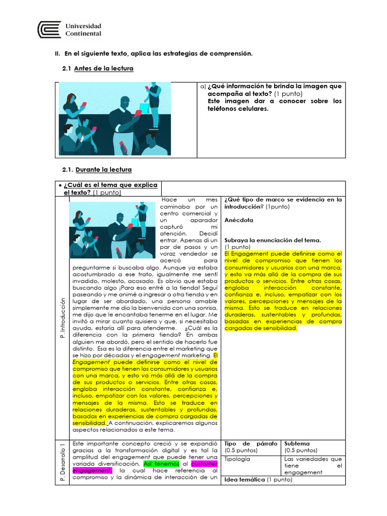 Práctica Pre Lectura - Lectura | PDF | Marca | Business