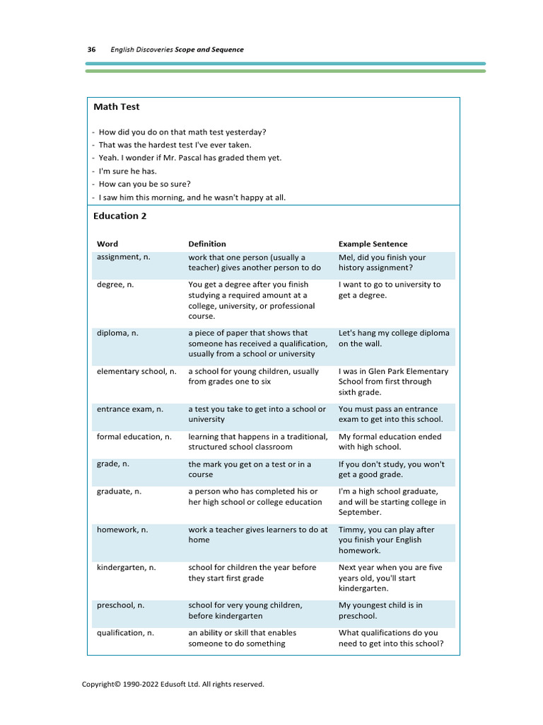 Vocabulary Unit 1-5 | PDF | Sky | Thanksgiving