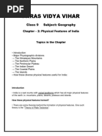 Class 9 Geography Chapter Wise Topic Wise Notes Chapter 2 Physical ...