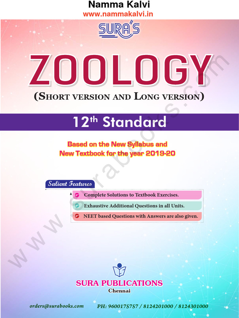12th Zoology Chapter 1 To 4 Sura Guide em 214857 | PDF | Reproduction ...
