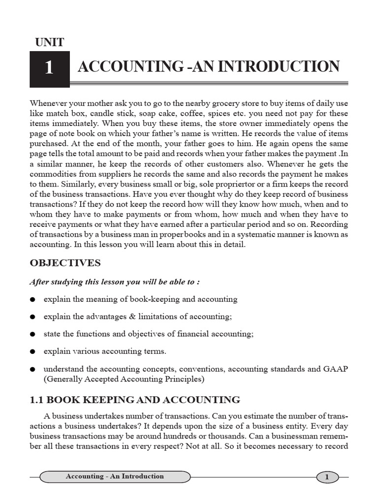 Accountancy Book | PDF | Expense | Debits And Credits