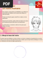 Cómo Dibujar Un Rostro de Frente | PDF | Dibujo | Perspectiva (Gráfica)