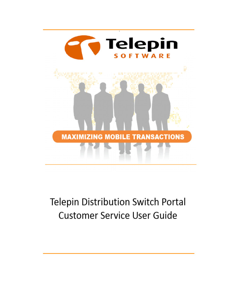 Customer Service User Guide | PDF | Menu (Computing) | Login