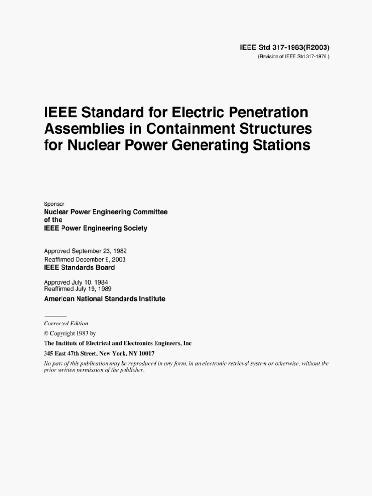 Ieee 317-1983-R2003 | PDF