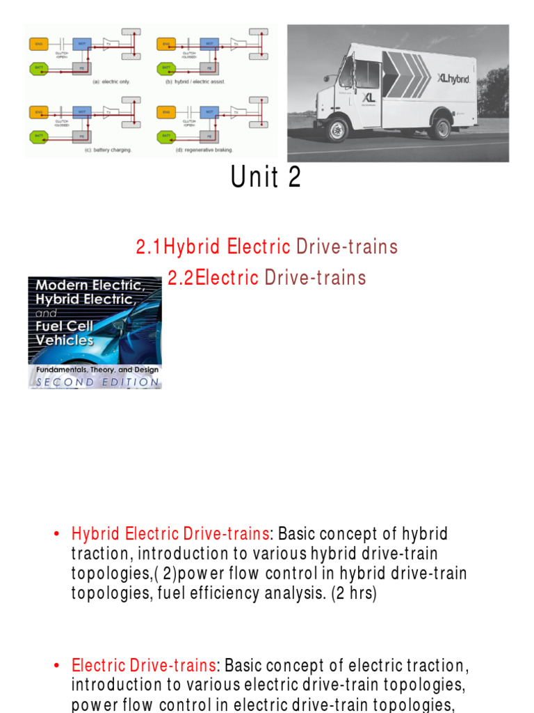 Module 2-4 | PDF | Hybrid Vehicle | Electric Motor