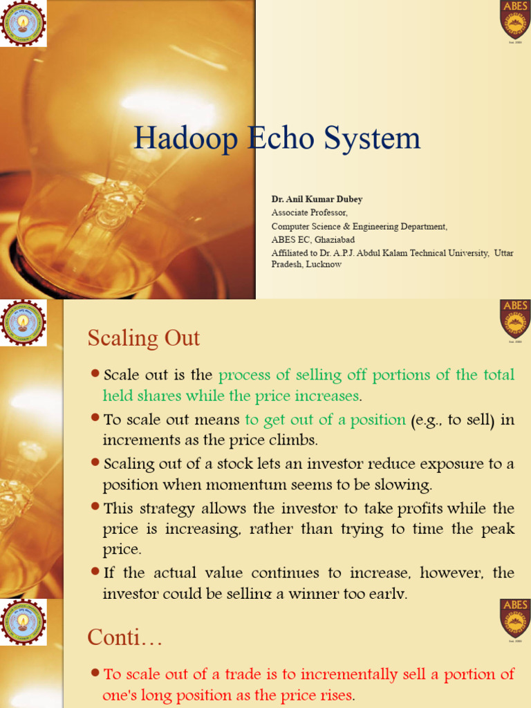 Unit 2 Topic 3 Hadoop Echo System | PDF | Apache Hadoop | Computing