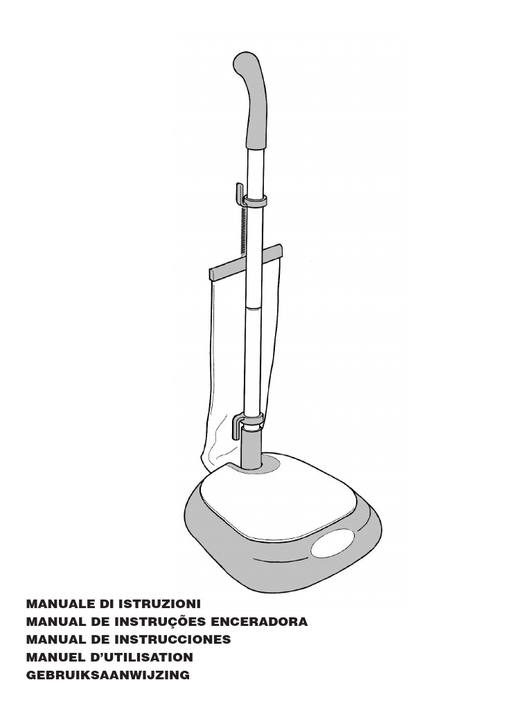 Manual de Instruções da Enceradora | PDF