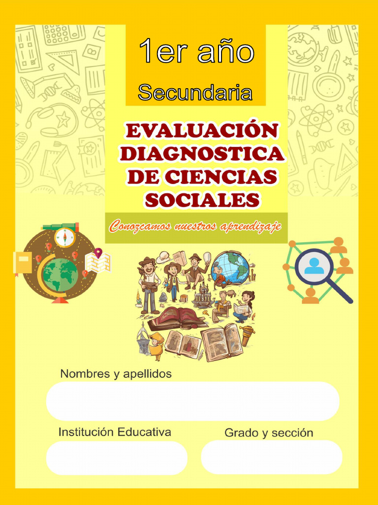 Ficha de Actividad CCSS 1°-Evaluacion Diagnostica | PDF | Imperio Inca | Perú