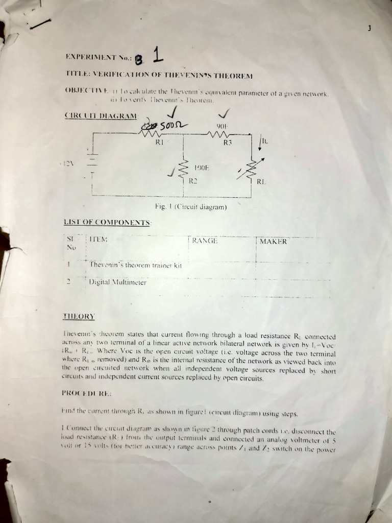 Bee Assignment 1 | PDF | Voltage | Computer Engineering