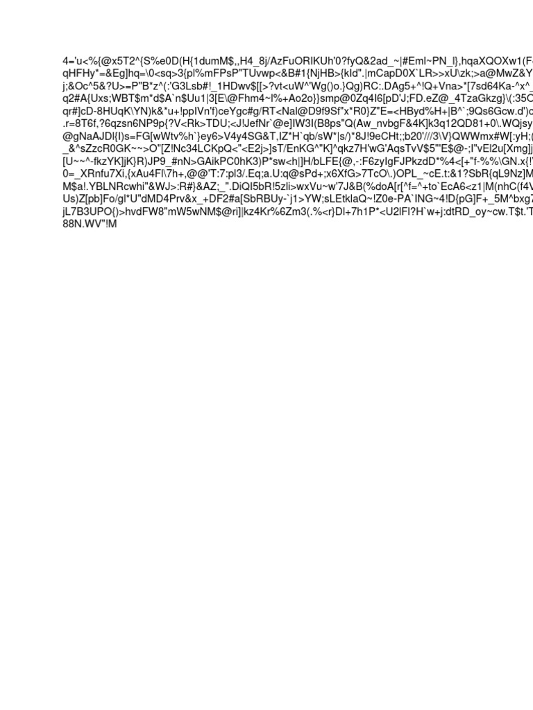 Encrypted Data String Analysis | PDF