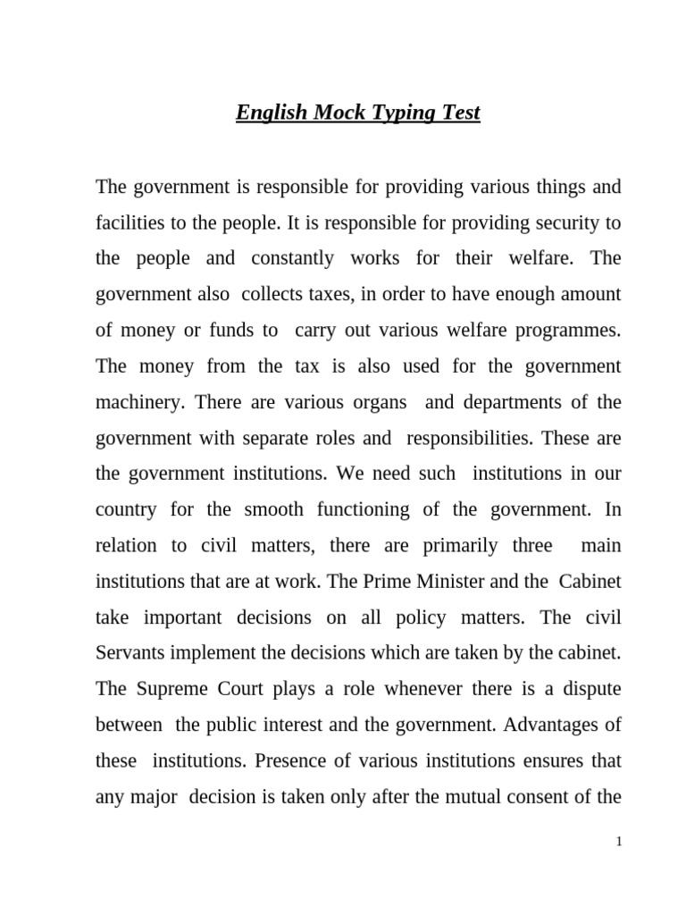 Jja Typing Matter. | PDF | Civil Service | Policy