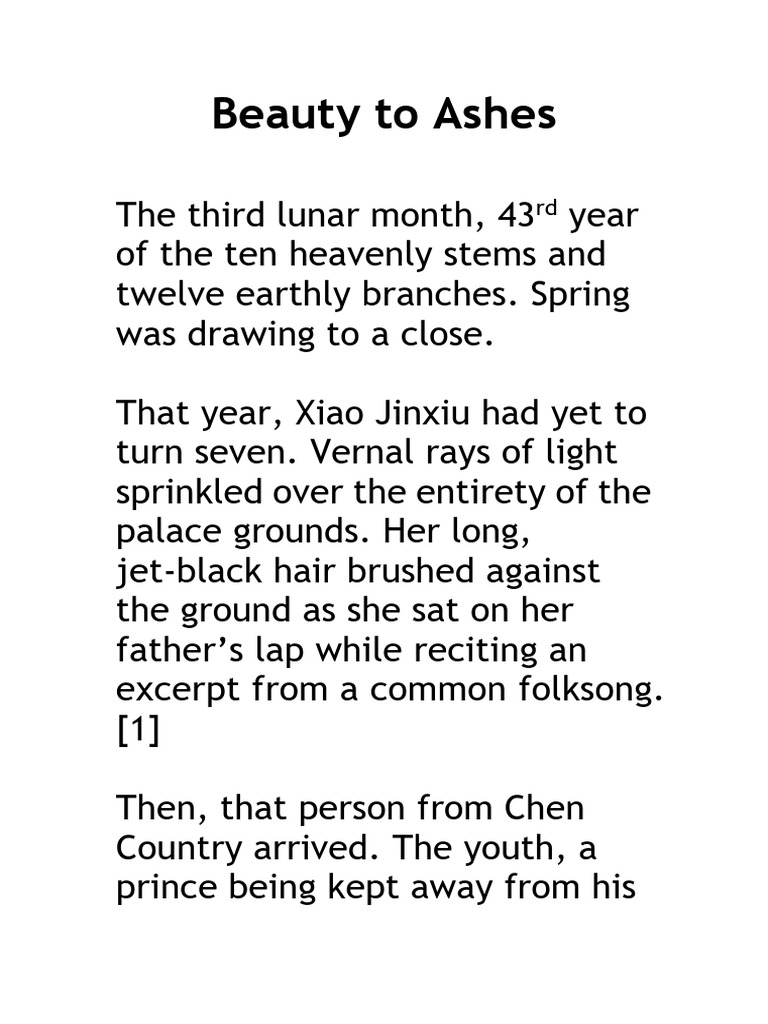 Beauty To Ashes | PDF