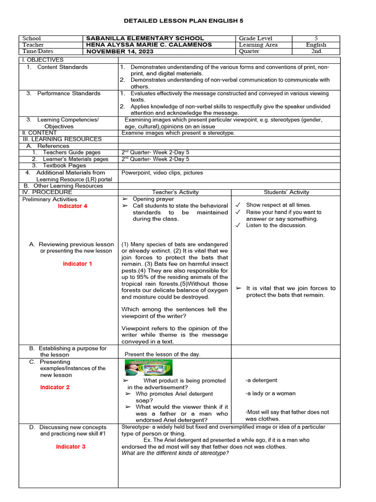 COT2 | PDF | Learning | Stereotypes