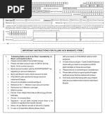 HDFC NACH Mandate Authorization Form | PDF | Banks | Service Industries