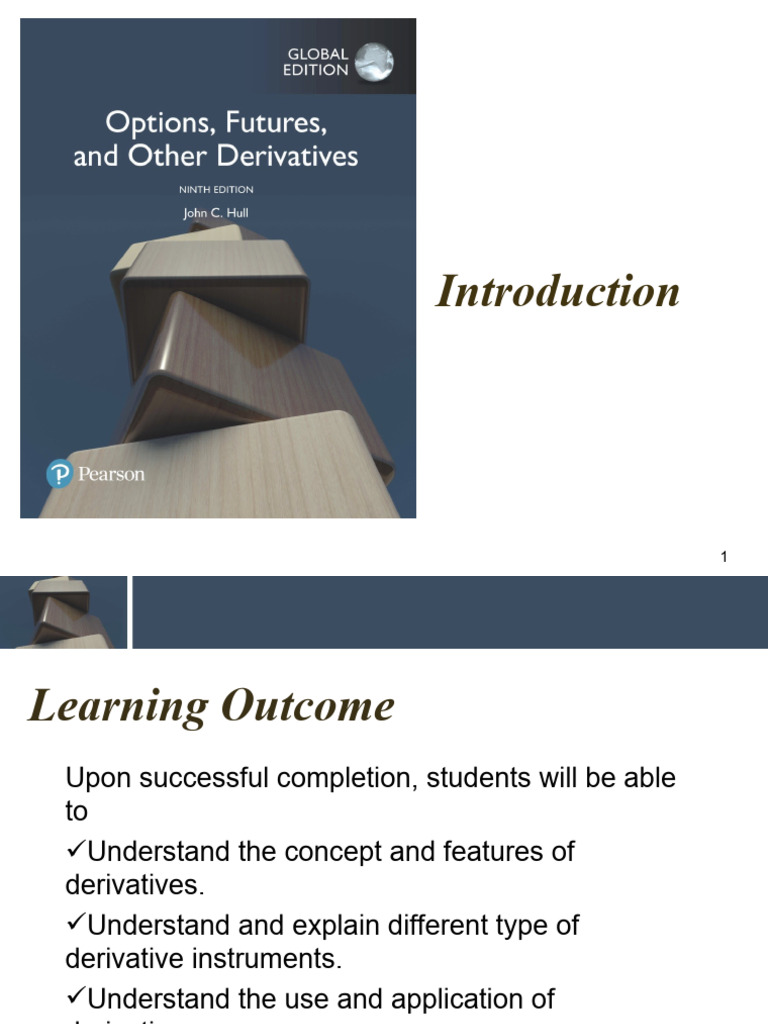 Module 1 Introduction To Financial Derivatives | PDF | Derivative (Finance) | Arbitrage