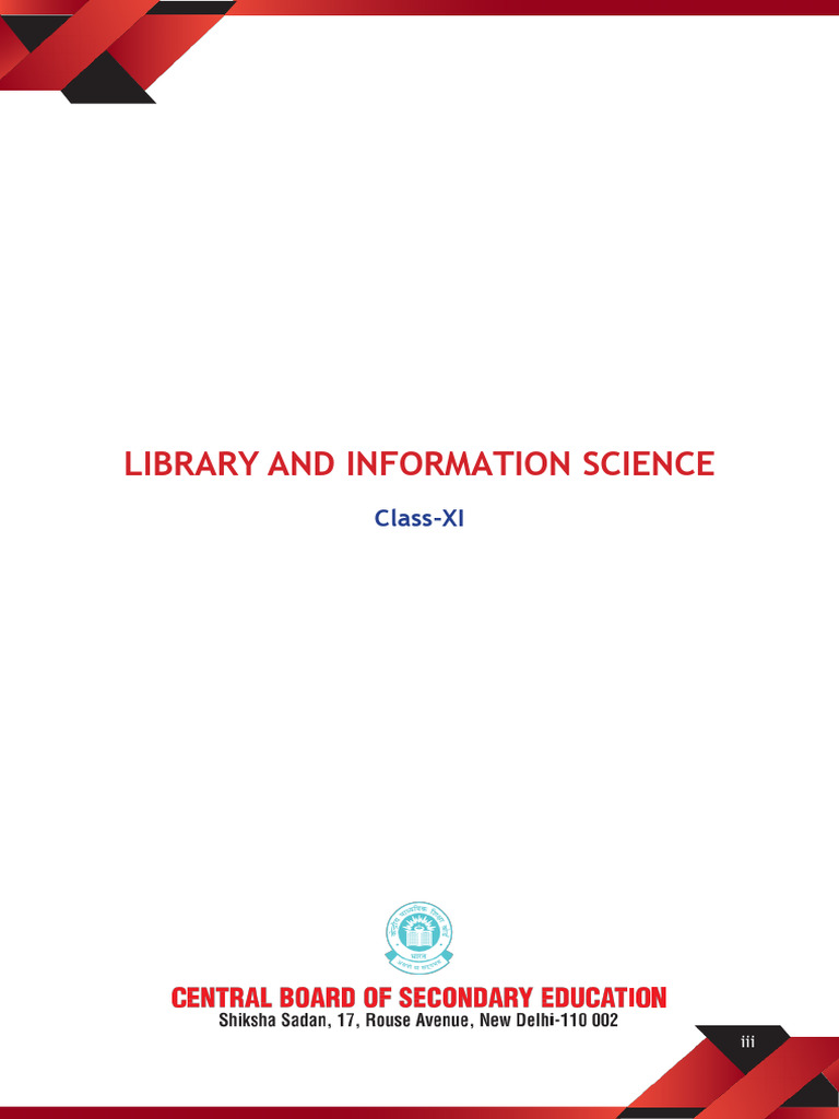 Library and Information Science Overview | PDF | Libraries | Information