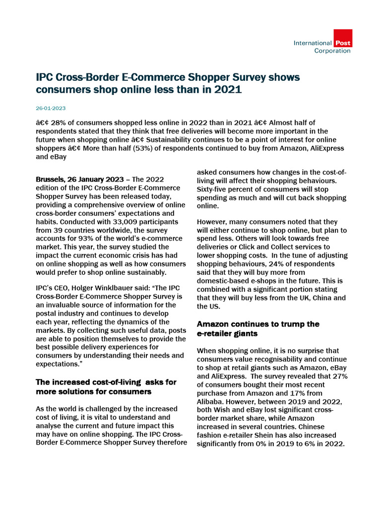 Ipc 202406260215378014 | PDF | Cost Of Living | Online Shopping