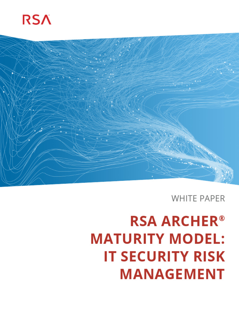 RSA Archer Maturity Model For ITSRM | PDF | Computer Security | Security