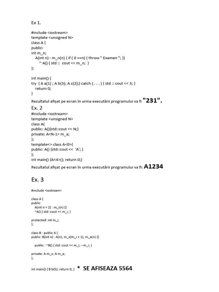 Subiecte Carte Poo | PDF | Computer Programming | C++