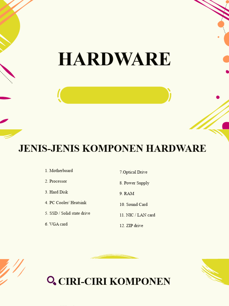 Hardware | PDF