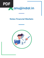 Financial Markets Class 12 Overview | PDF
