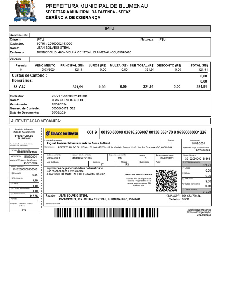 Boleto | PDF | Tecnologia bancária | Brasil
