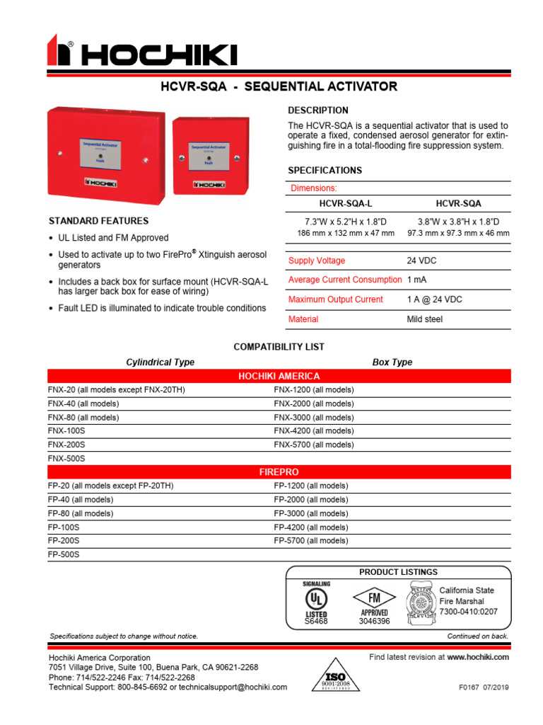 HK HCVR-SQA Datasheet | PDF | Electric Generator | Electronics