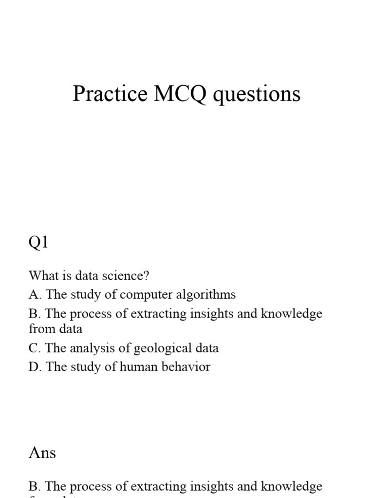 Practice MCQ Questions Cse121 | PDF | Cloud Computing | Software As A ...