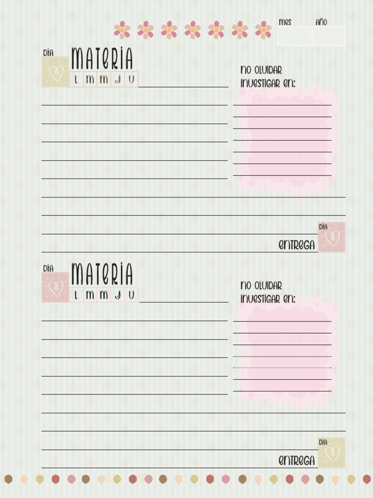 Libreta Tareas | PDF