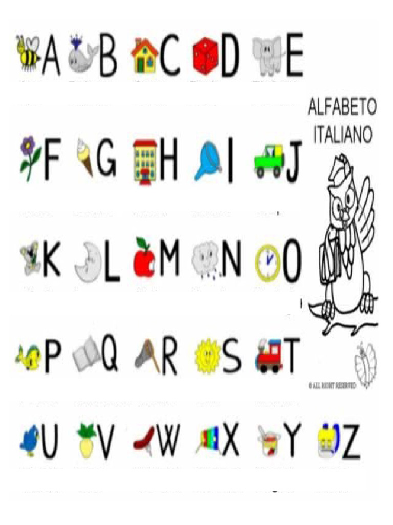 Alfabeto | PDF
