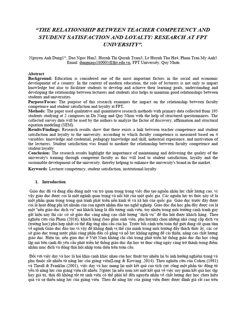 FINAL NCKH - Thuongedited | PDF