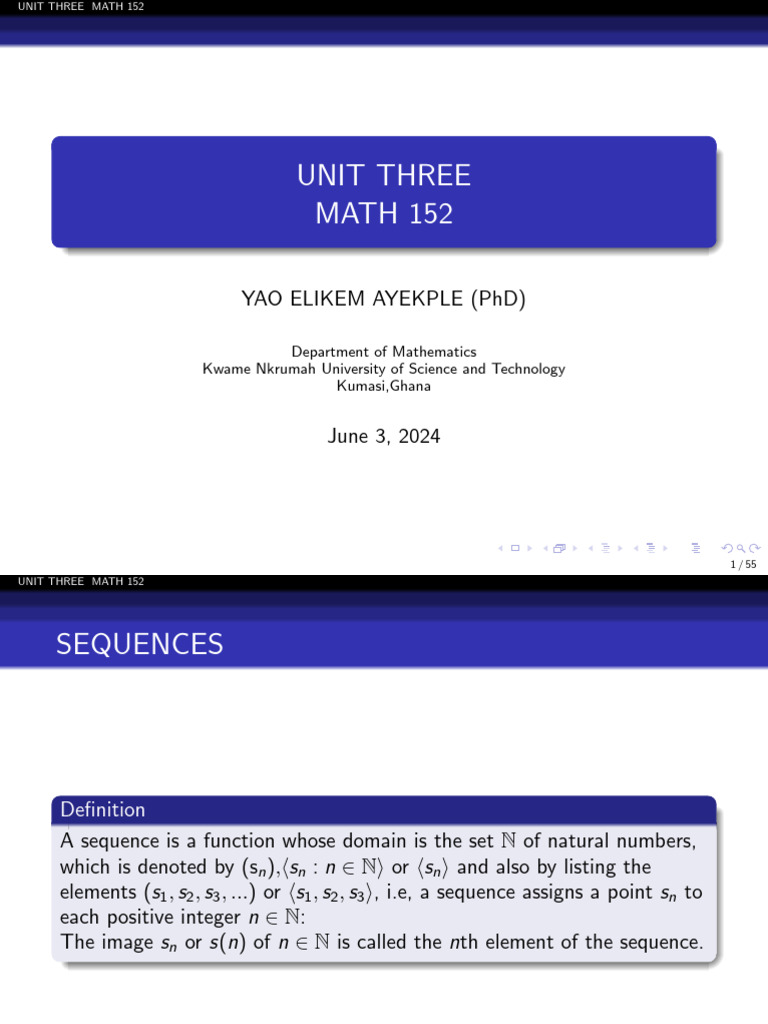 CALCULUS | Download Free PDF | Sequence | Monotonic Function