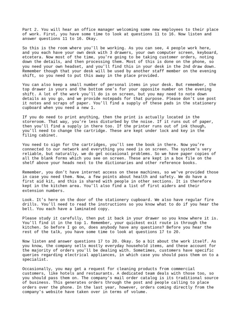 List Part2 | PDF | Desk