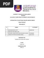 Uitm Cover Page Template | PDF