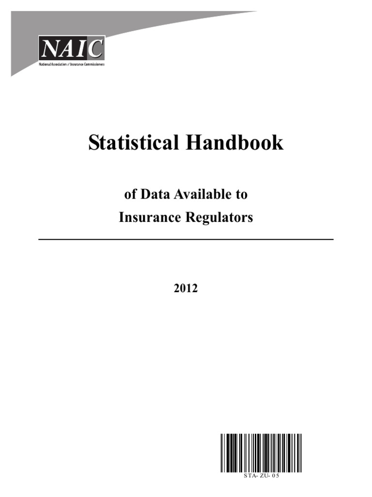 Publications Sta Zu Statistical Handbook | PDF | Insurance | Vehicle ...
