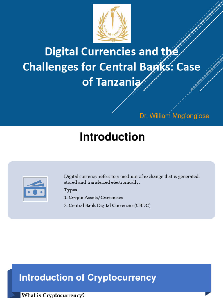Digital Currencies Presentation | PDF | Cryptocurrency | Currency