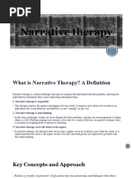 Narrative Therapy Techniques Guide | PDF | Psychotherapy | Existentialism