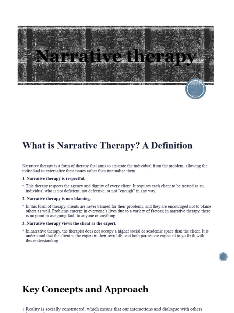 Narrative | PDF | Psychotherapy | Narrative