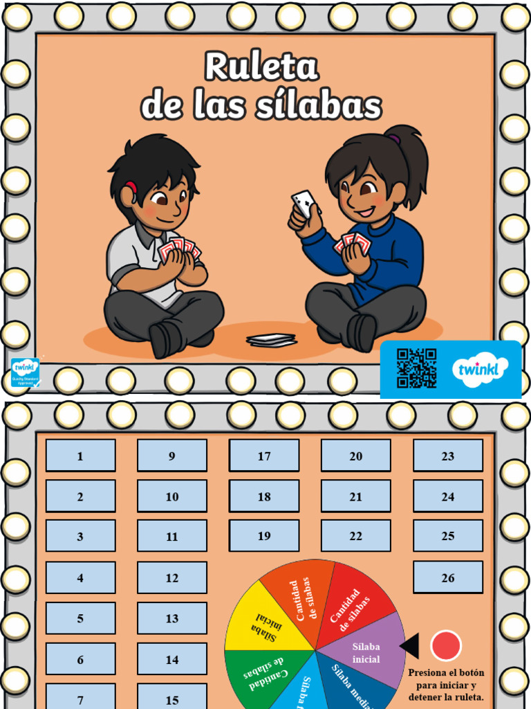 CL L 1679099072 Powerpoint Ruleta de Silabas Ver 3 | PDF