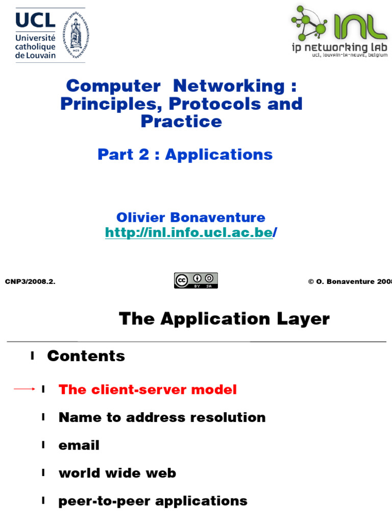 2 Applications | PDF | Domain Name System | Internet Protocol Suite