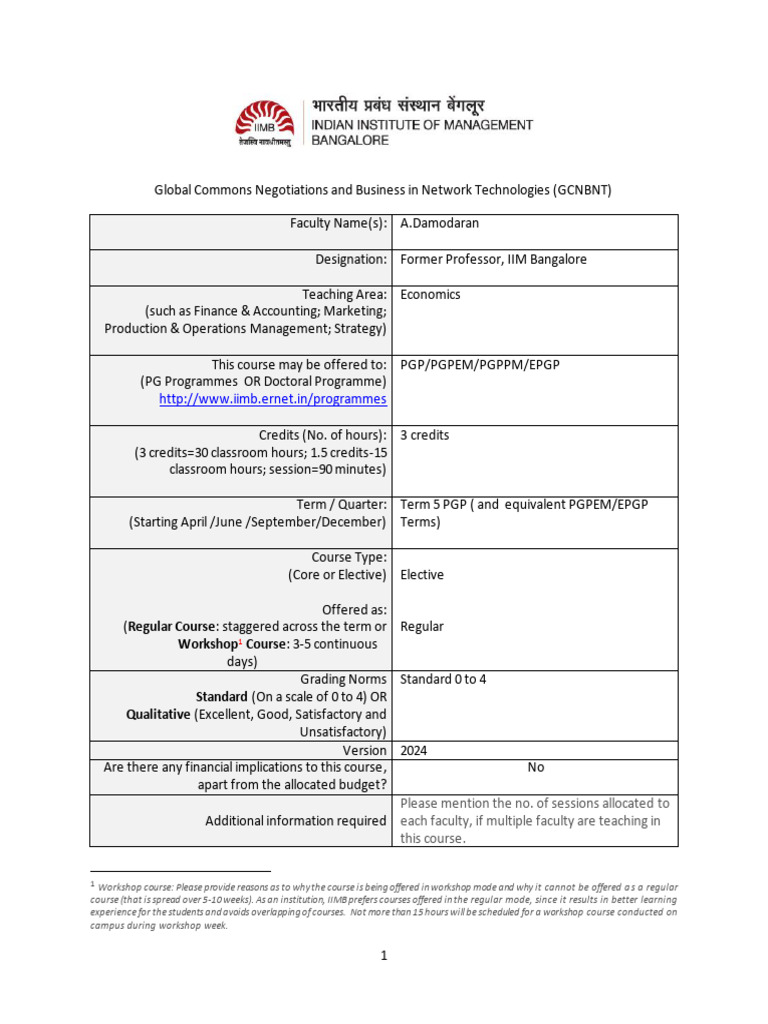 GCNBNT - A Damodaran - 3crd - June2024 | PDF | Economies
