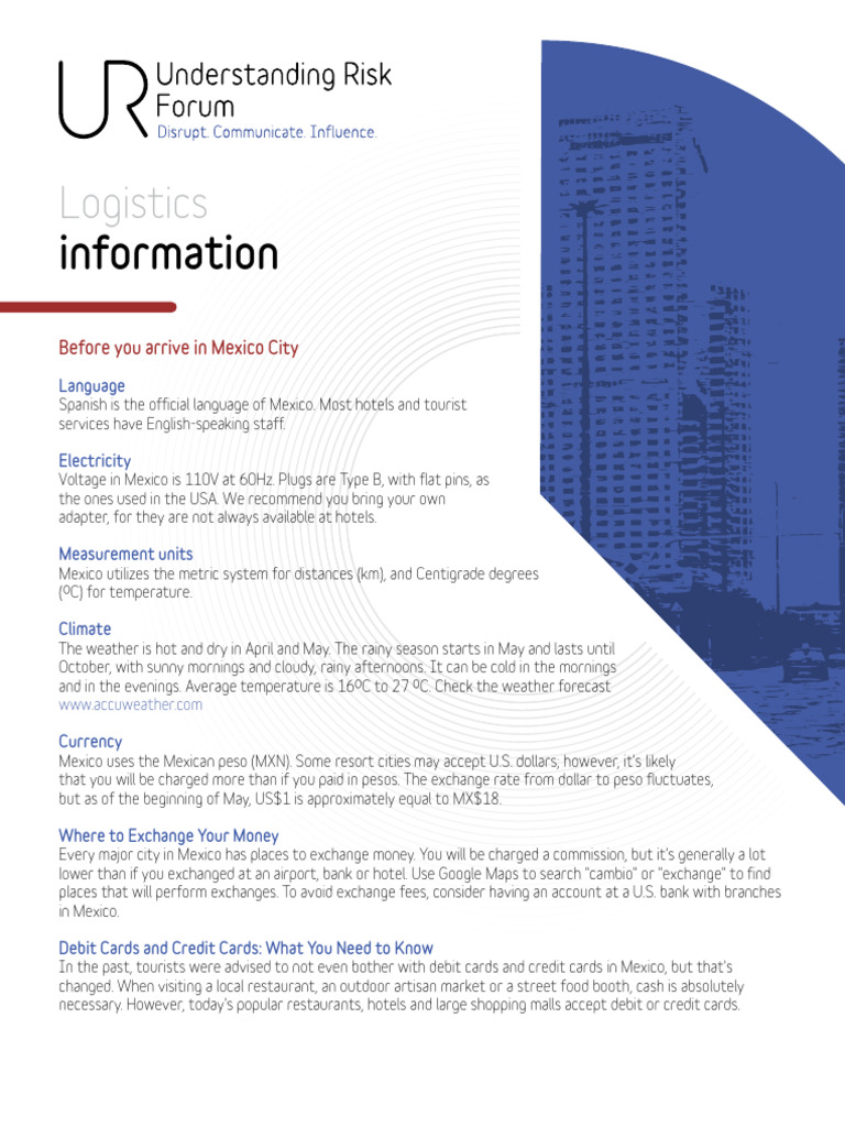 UR Logisticsinformation FINAL | PDF | Gratuity | Waiting Staff