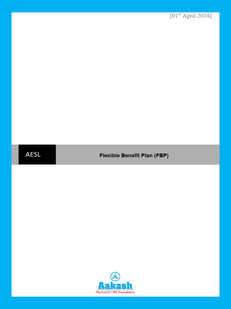 Flexible Benefit Plan Overview | PDF