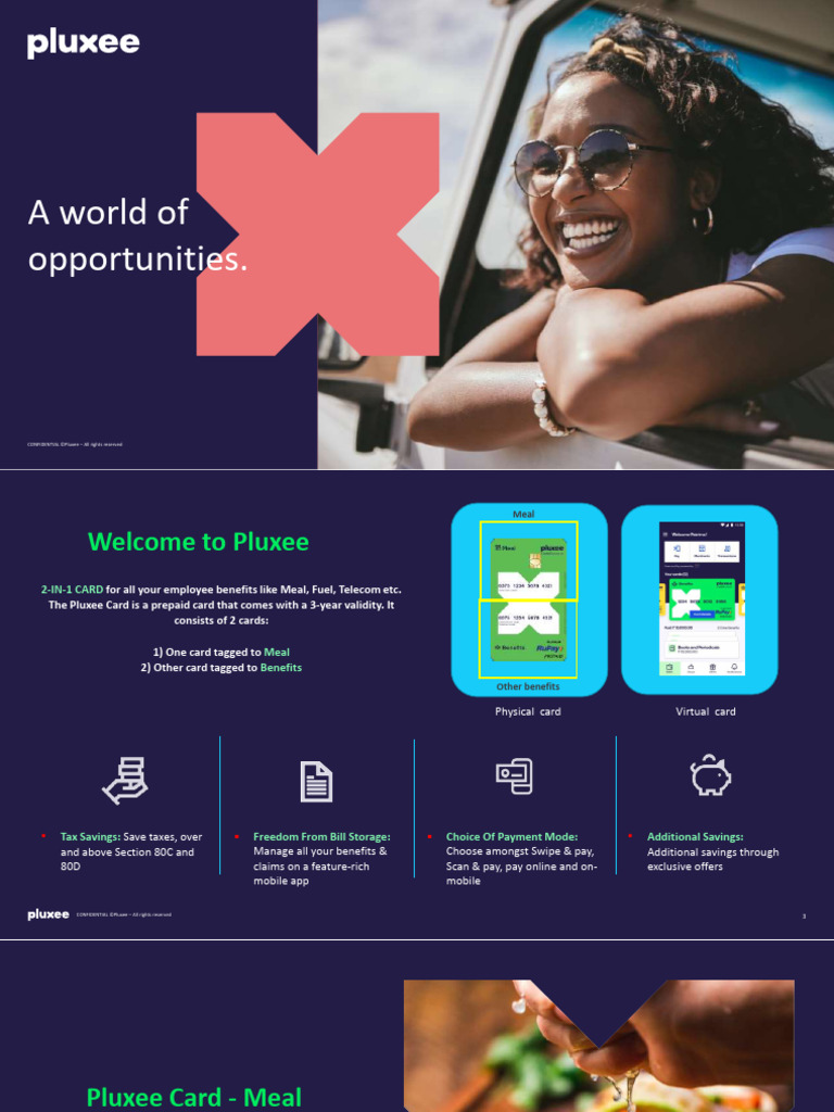 Pluxee (Sodexo) Card - Benefits | Download Free PDF | Qr Code | Google Play