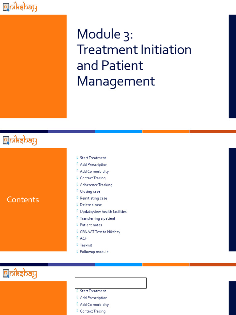 Module 3 Treatment Initiation Update - V1 | PDF | Comorbidity | Public ...